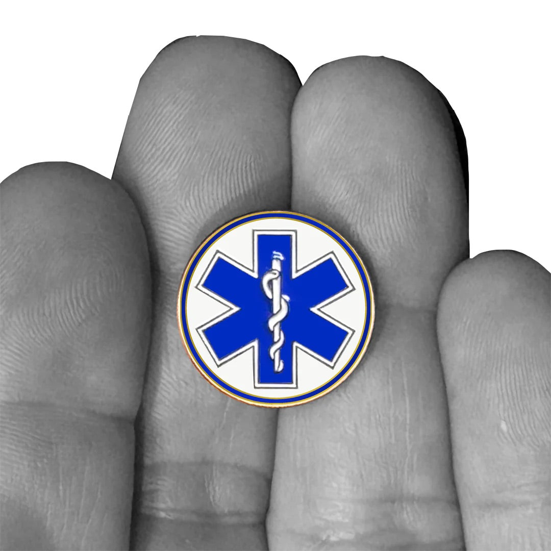 EMT EMS Paramedic caduceus Fire Rescue lapel pin PBX-009-D P-329 | www ...