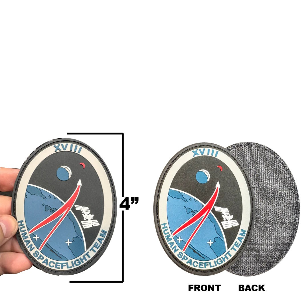 4" USAF Space Force Air Force Human Spaceflight Team XVIII Mission Patch Vandenberg Space Force ...