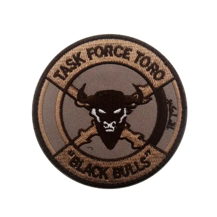 Task Force Toro Black Bulls Spanish Air Force Embroidered Hook and Loop ...