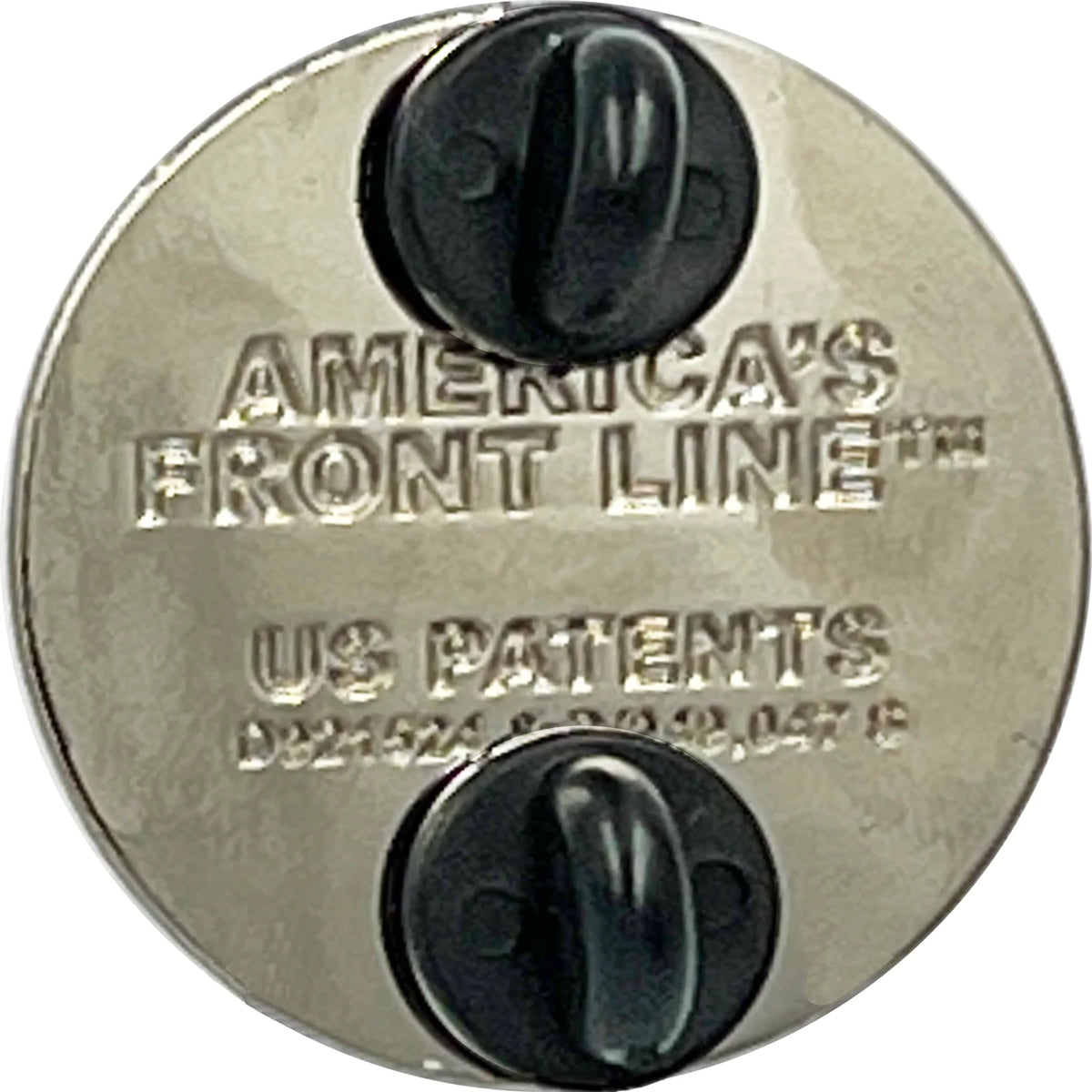 Thin Blue Line American Flag Police Lapel Pin hand pulling down NYPD ...