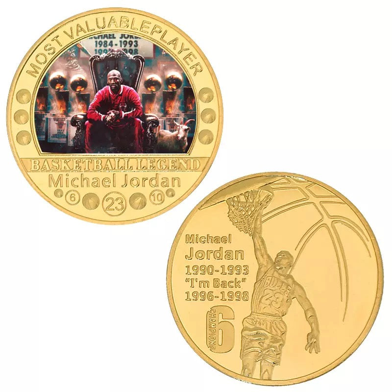 MJ 23 Jordan Coin #4 of 5 Challenge Coin Great Starter Coin for Kids ...