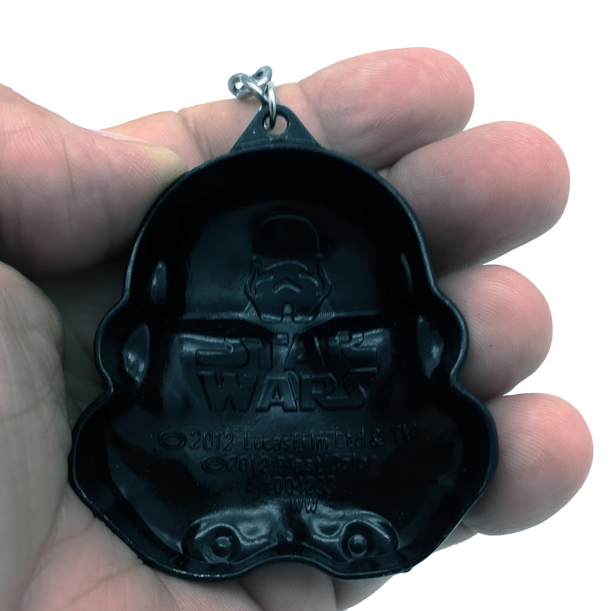 Large Star Wars Inspired Black Stormtrooper Helmet Keychain Mandalorian ...