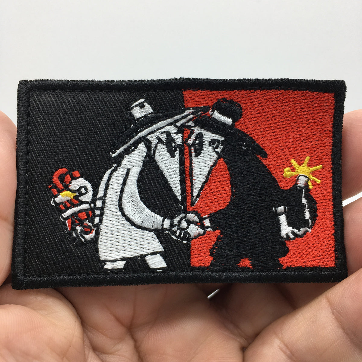 Classic Spy versus VS Spy Military Tactical Morale Hook and Loop Morale ...