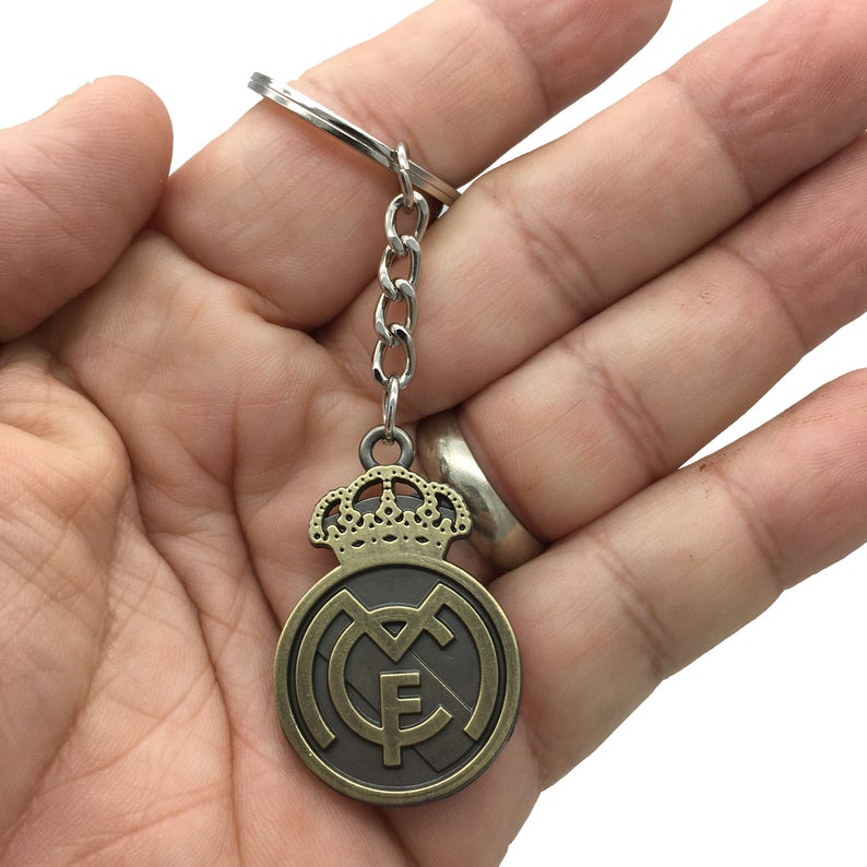 Real Madrid CF Keychain Football Soccer Real Madrid Club de Futbol ...