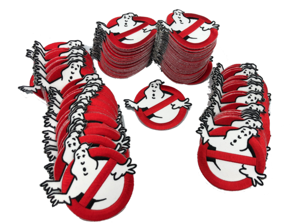 6-GB Ghostbusters Patch Mooglie Proper size, thickness, and thread ...