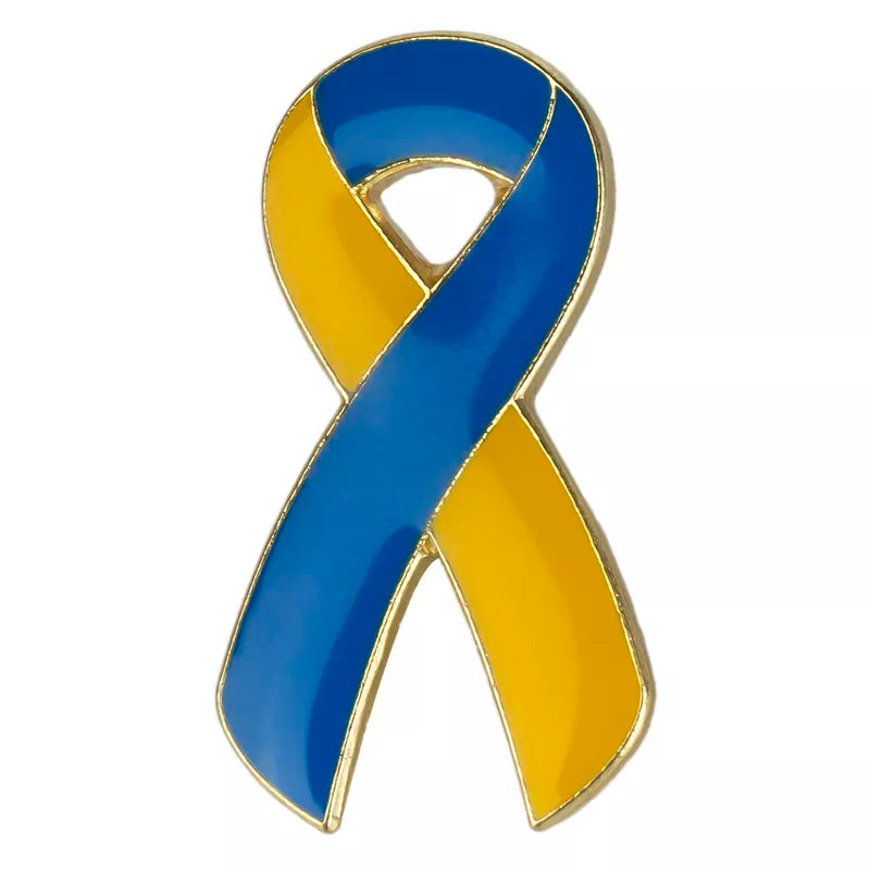 Ukraine Awareness Lapel Pin FREE USA SHIPPING SHIPS FREE FROM THE USA P ...